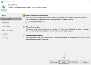 How To: Create a Veeam Agent for Windows Local Backup Job